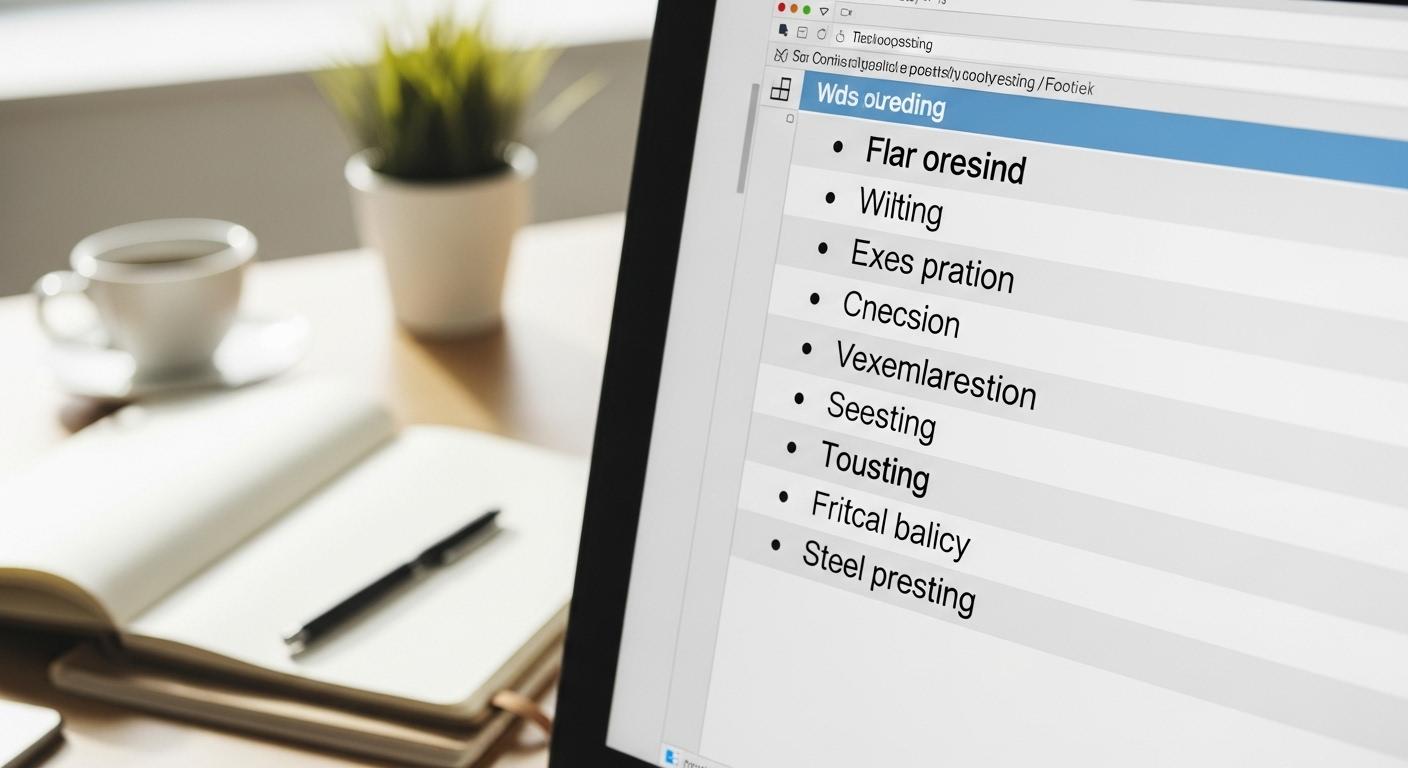 Comment insérer des bullet points exemple pour une mise en page visuelle